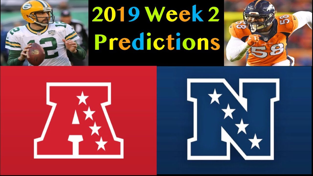 2019 NFL - Week 2 Predictions - YouTube