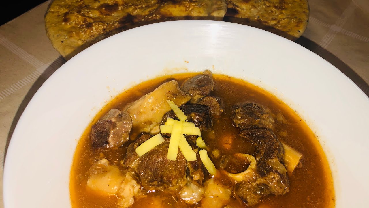 Nahari with naan/mutton nahari /lamb or beef nahari easy to make at ...
