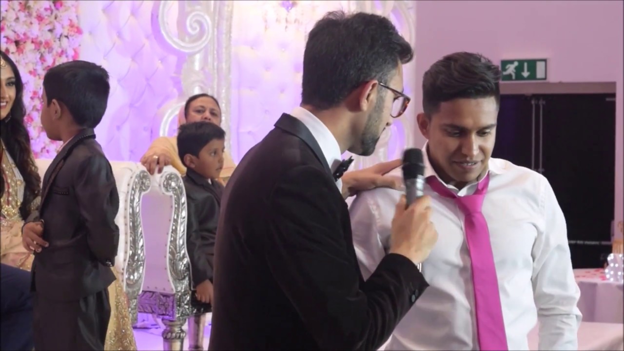 Salman Malik Pakistani/Indian Comedian live wedding performance London ...
