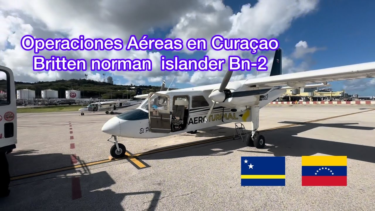 Operaciones Aéreas Curaçao TNCC Britten Norman Islander BN-2 ...