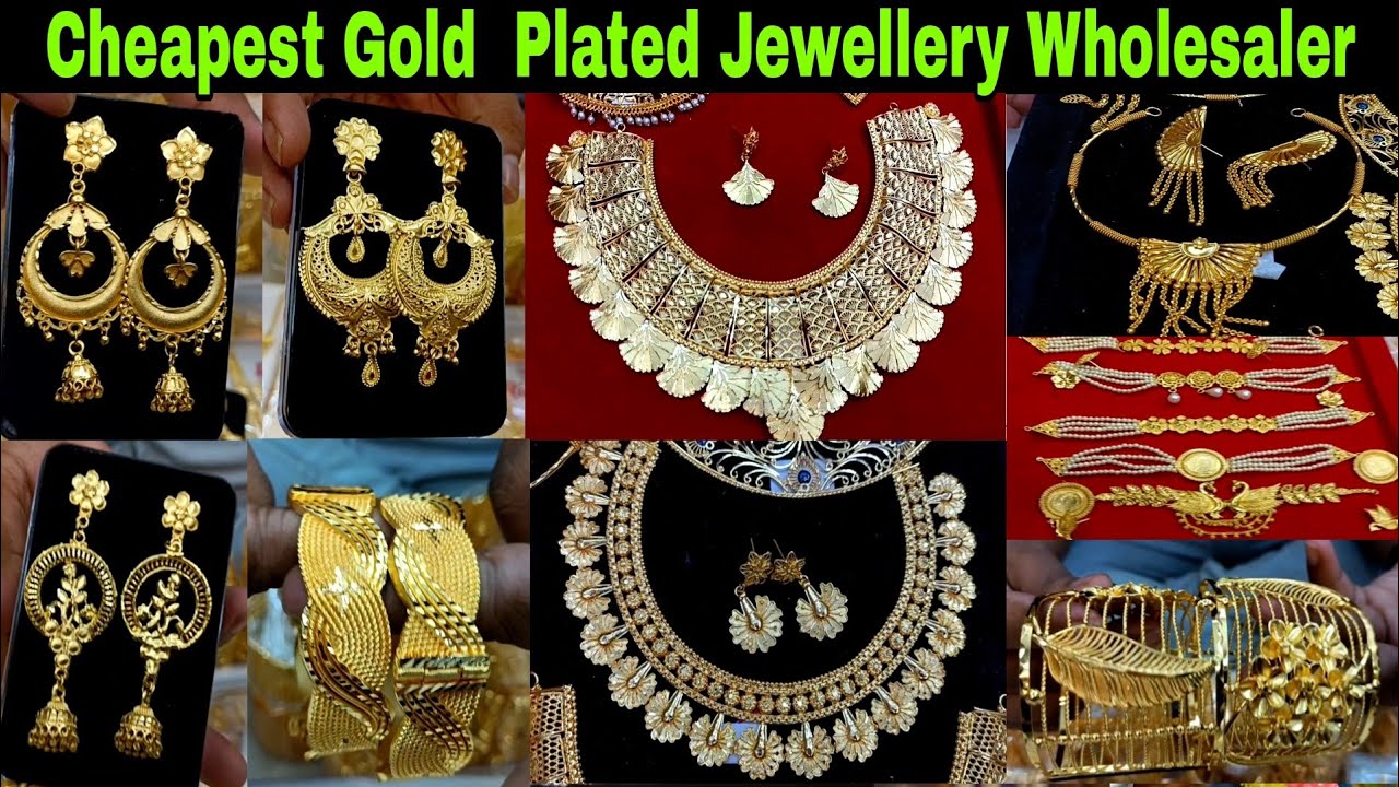 Gold Plated Jewellery Wholesale Market in Kolkata | City Gold Churi ...