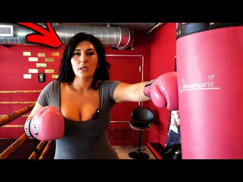 Jeane Marie Steps Into the Boxing Gym