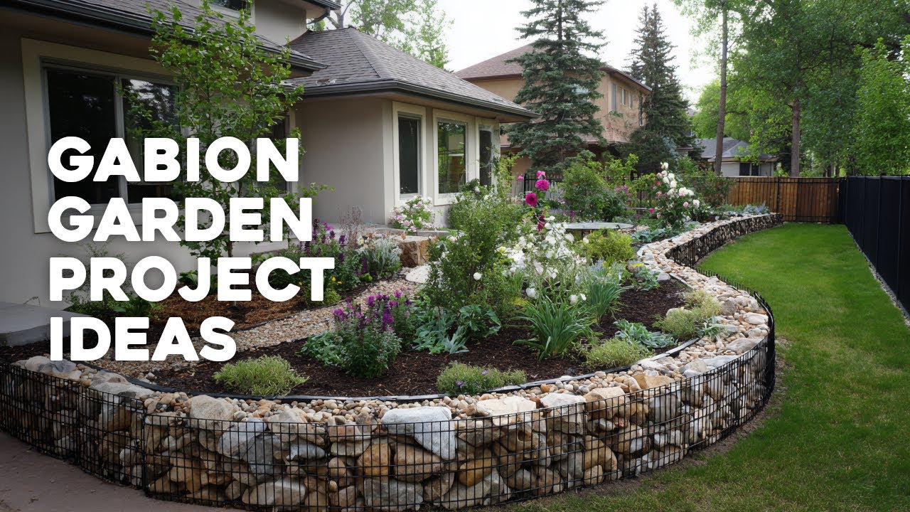 🌿🔨 DIY Gabion Garden Ideas: Budget-Friendly Landscaping Projects for ...