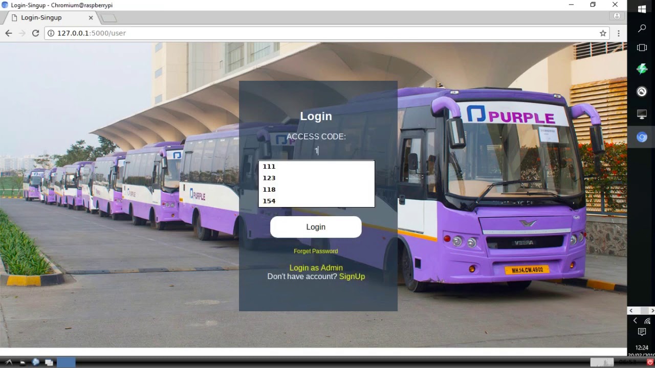 Public Bus Security System - YouTube