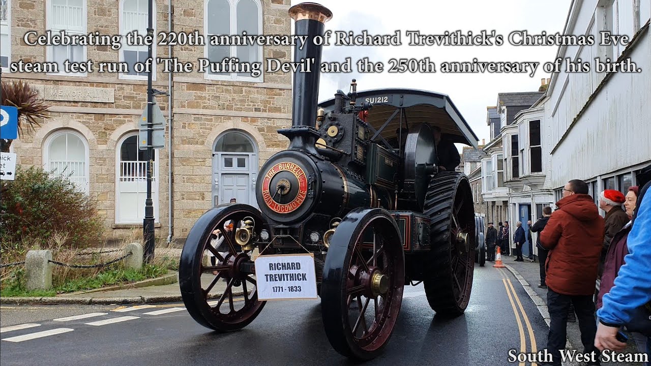Celebrating the 220th anniversary steam test of Richard Trevithick's ...