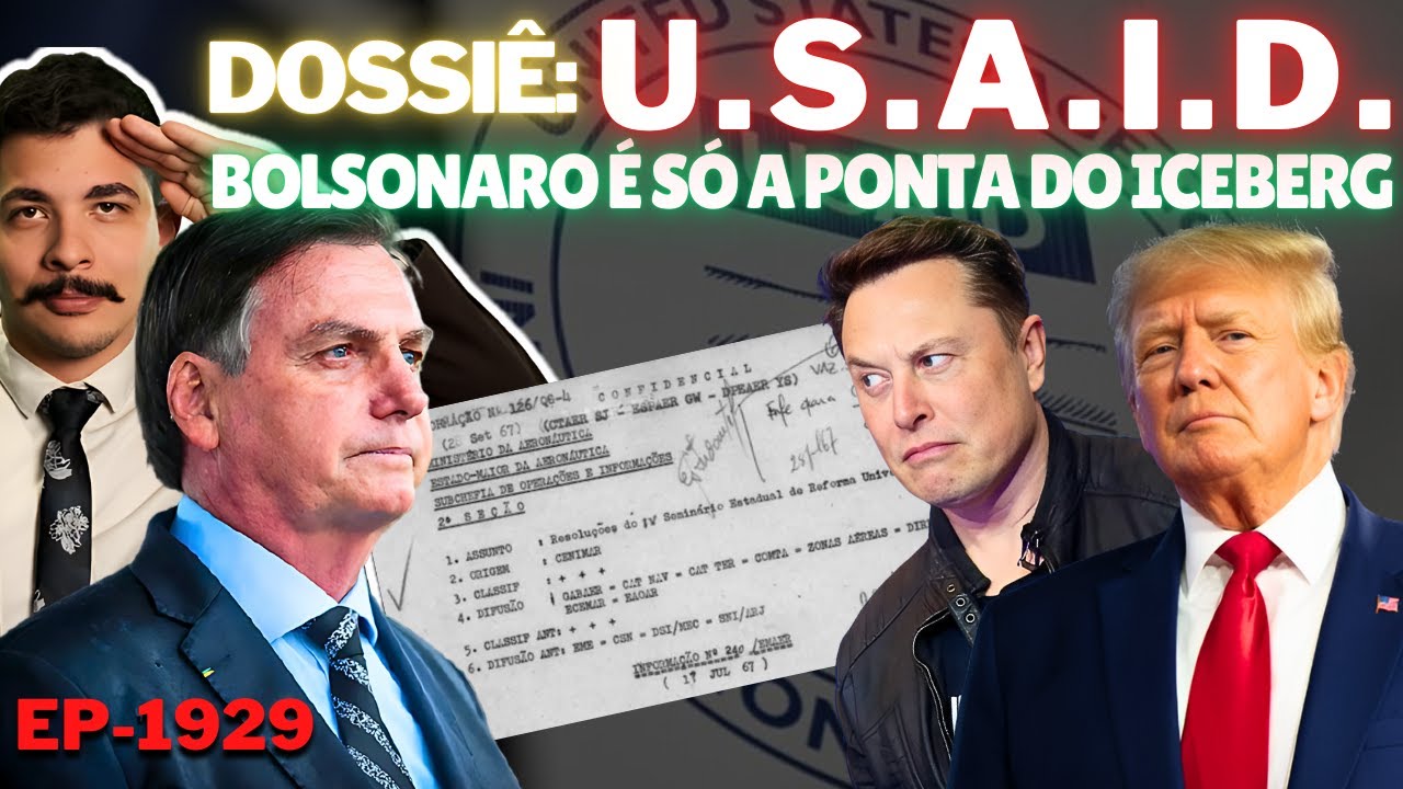 Dossiê: USAID - Bolsonaro É Só a PONTA do ICEBERG. Do COMPLEXO de Censura ao Acordo MEC-USAID ...