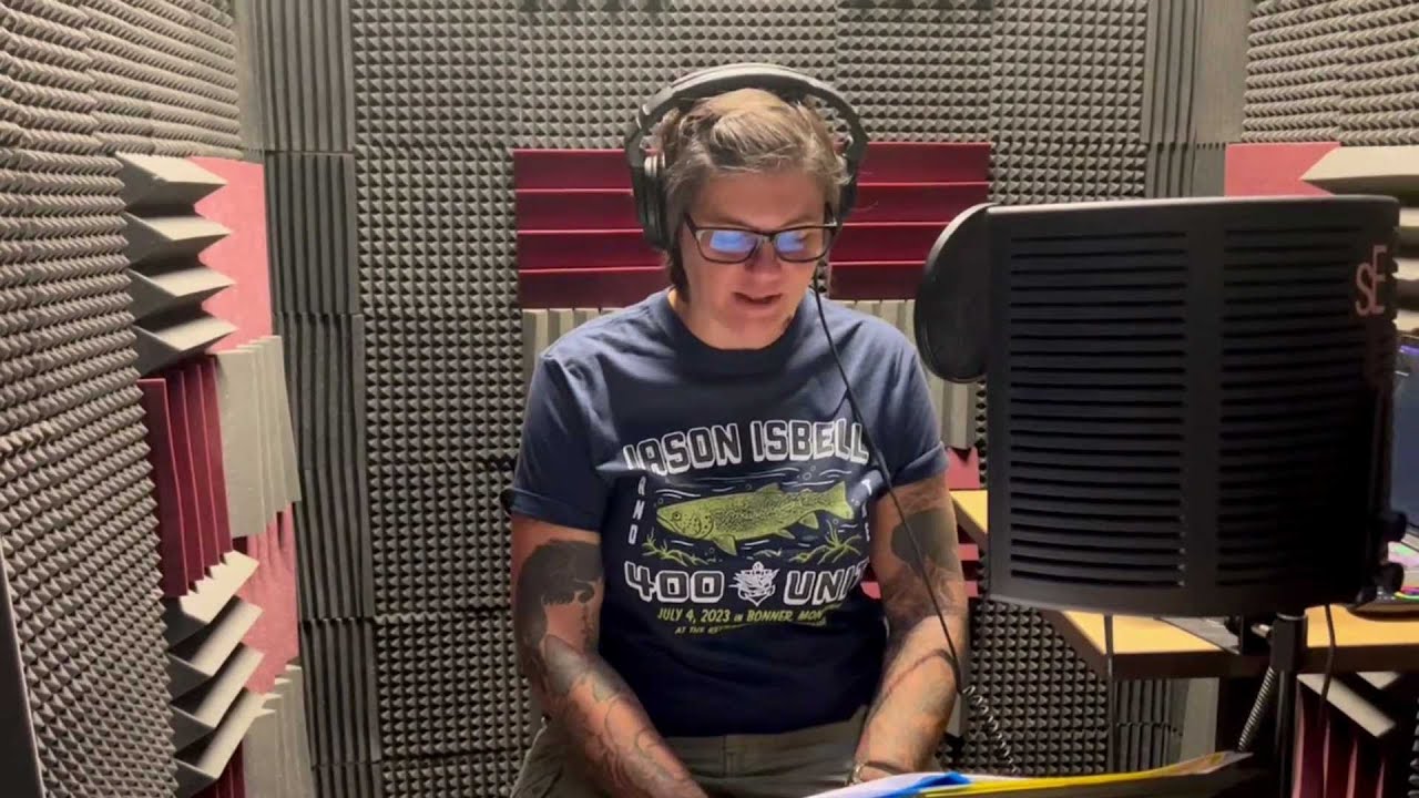 Stephanie Land records her audiobook CLASS - YouTube