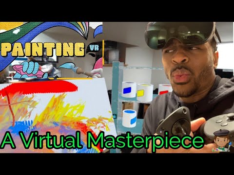 Painting VR App Live AR/VR Demo on Meta Quest Pro - YouTube