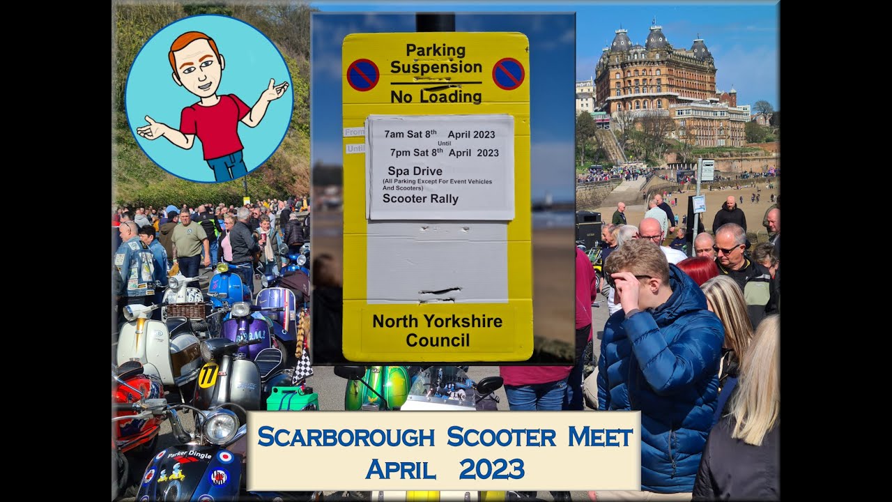 BSRA VFM Scarborough Scooter Rally 2023 - YouTube
