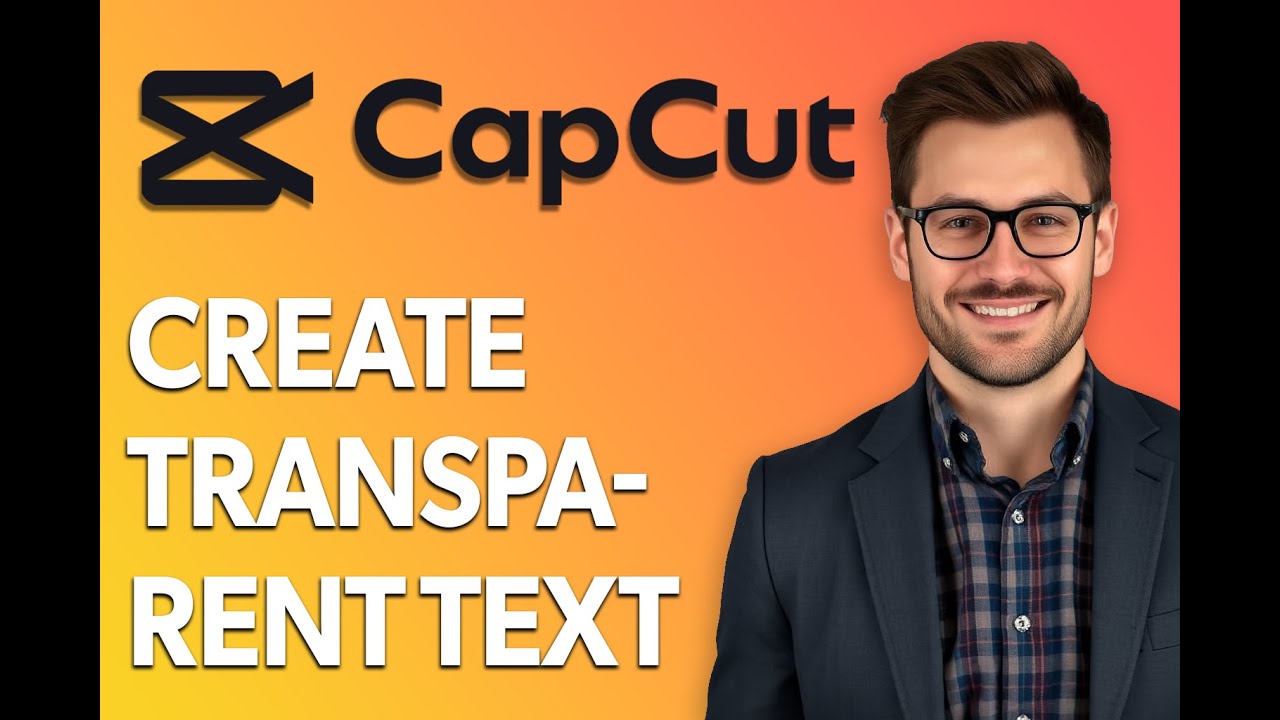 How To Create Transparent Text Capcut [2025 Guide] - YouTube