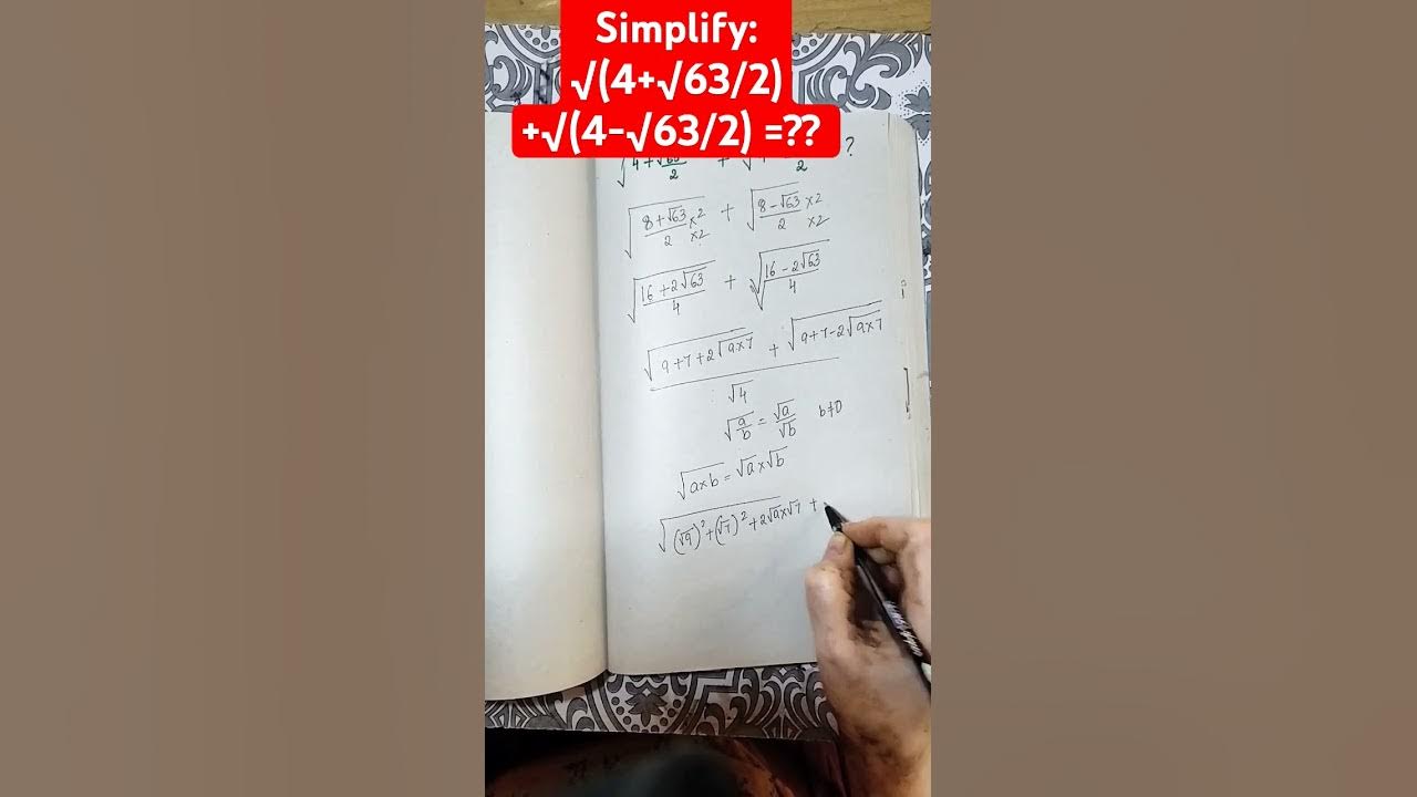 Simplify - YouTube