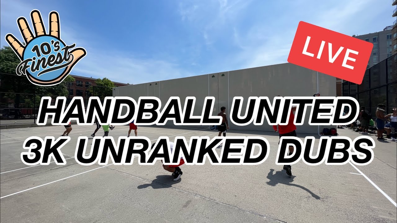 🔴 LIVE - Handball United 3K Unranked Doubles - YouTube