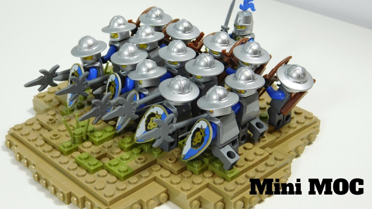Lego Knights Formation Mini-MOC - YouTube