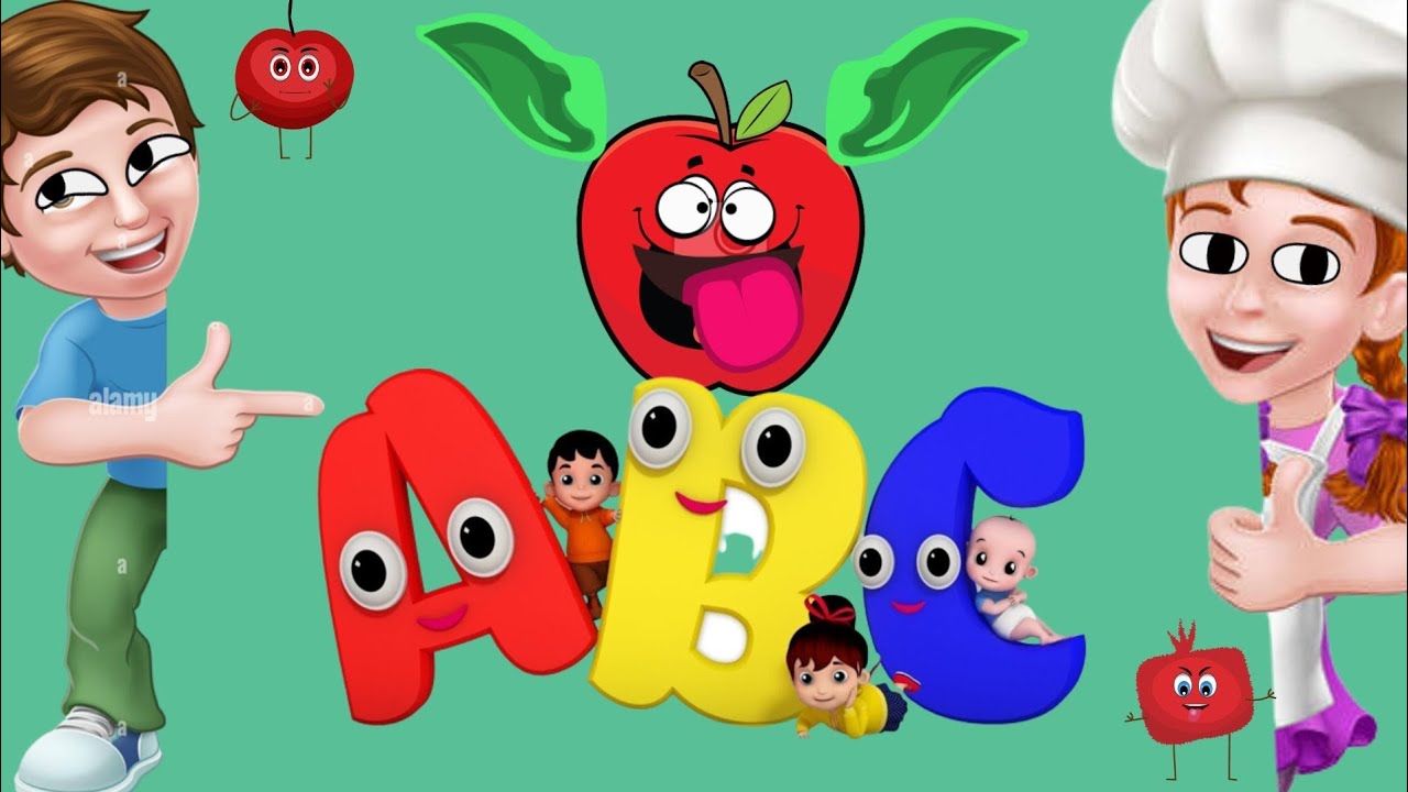 A for Apple |Alphabets sound | ABCD abcd | abcd cartoon |abcd | abcd ...