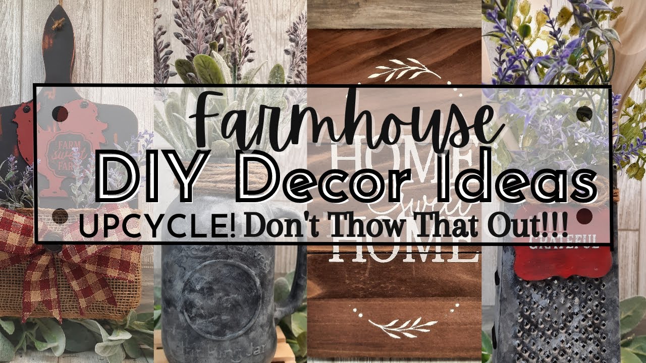 🐓Rustic🐓 DIY Home Decor Ideas*UPcycled Decor*Ideas You Can DIY! - YouTube
