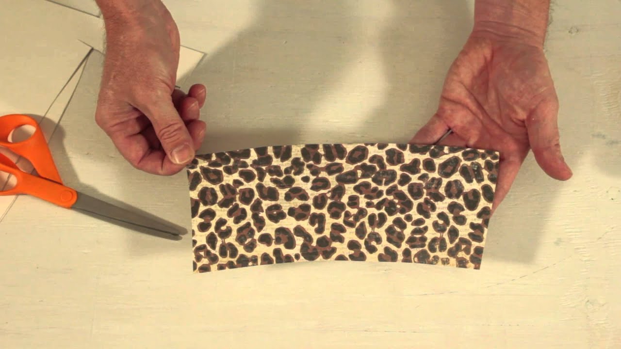 Learn How to Decoupage Rounded Objects - YouTube