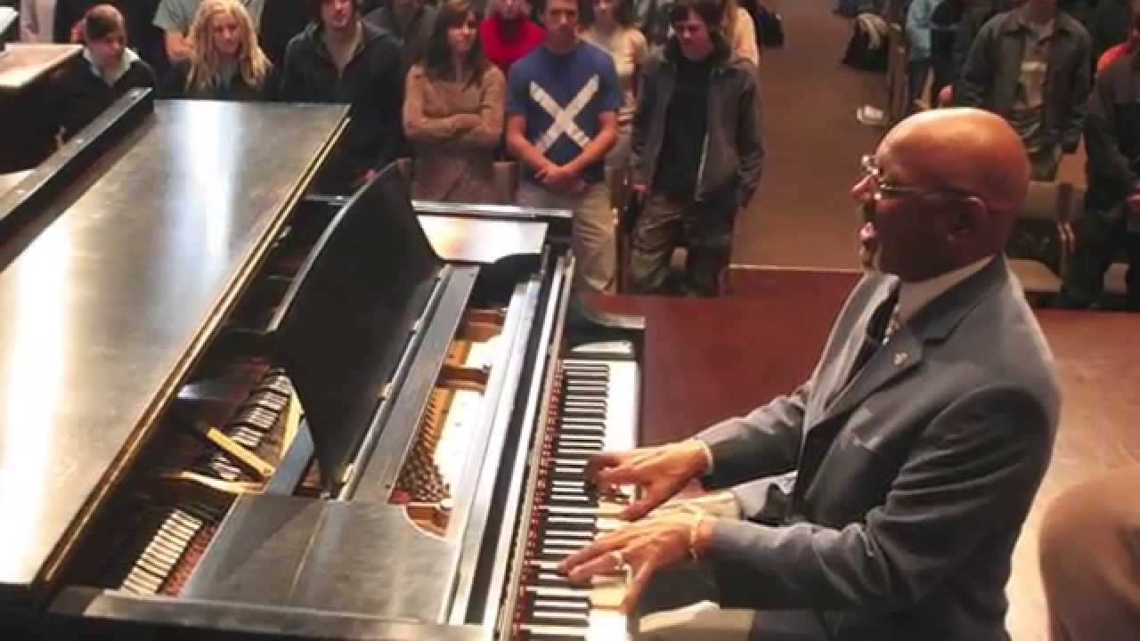 Roland Carter song In Bright Mansions Above at Charleston memorial ...