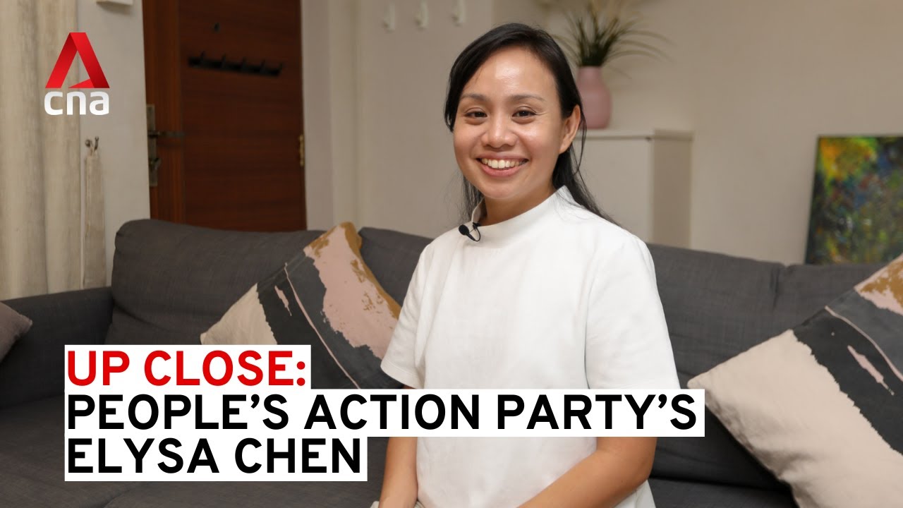Up Close: People's Action Party's Elysa Chen - YouTube