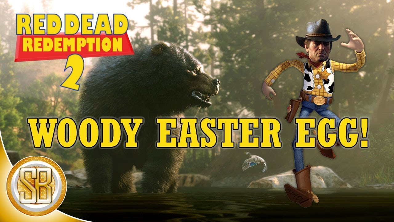 Red Dead Redemption 2 - Woody Easter Egg (RDR2 Easter Egg) - YouTube