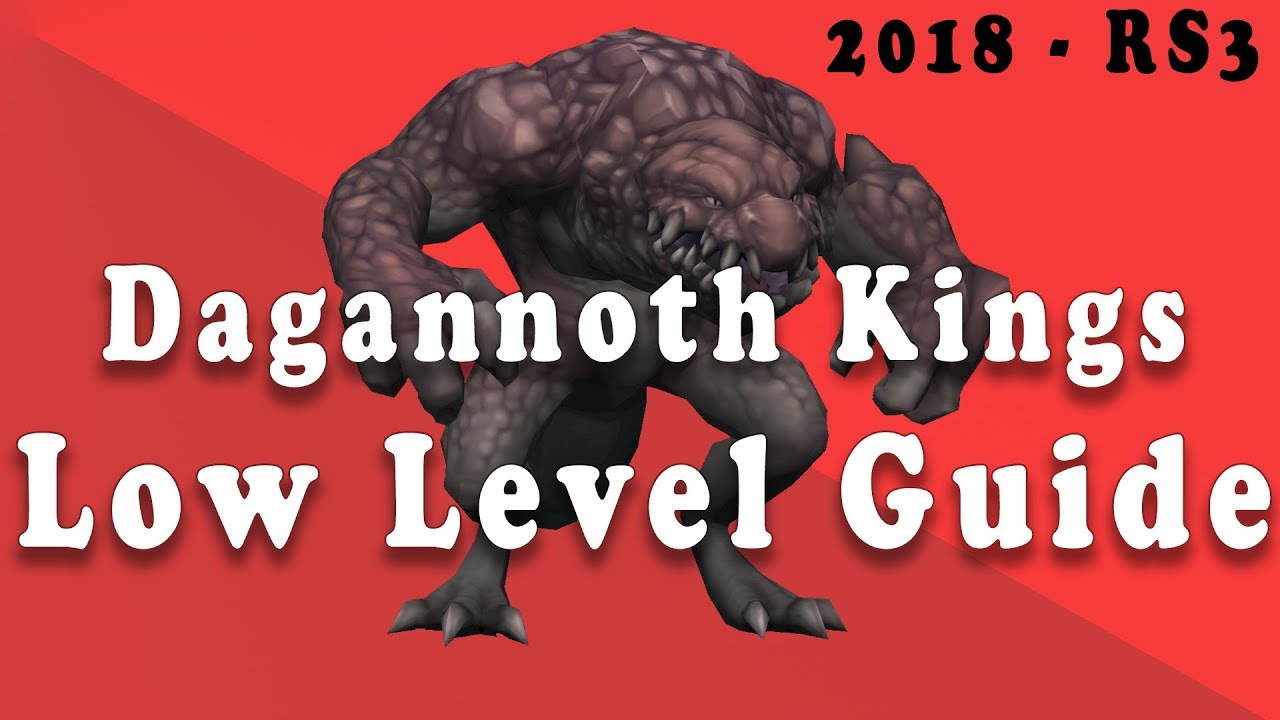 Runescape 3 - Low Level Dagannoth Kings Solo Guide - YouTube