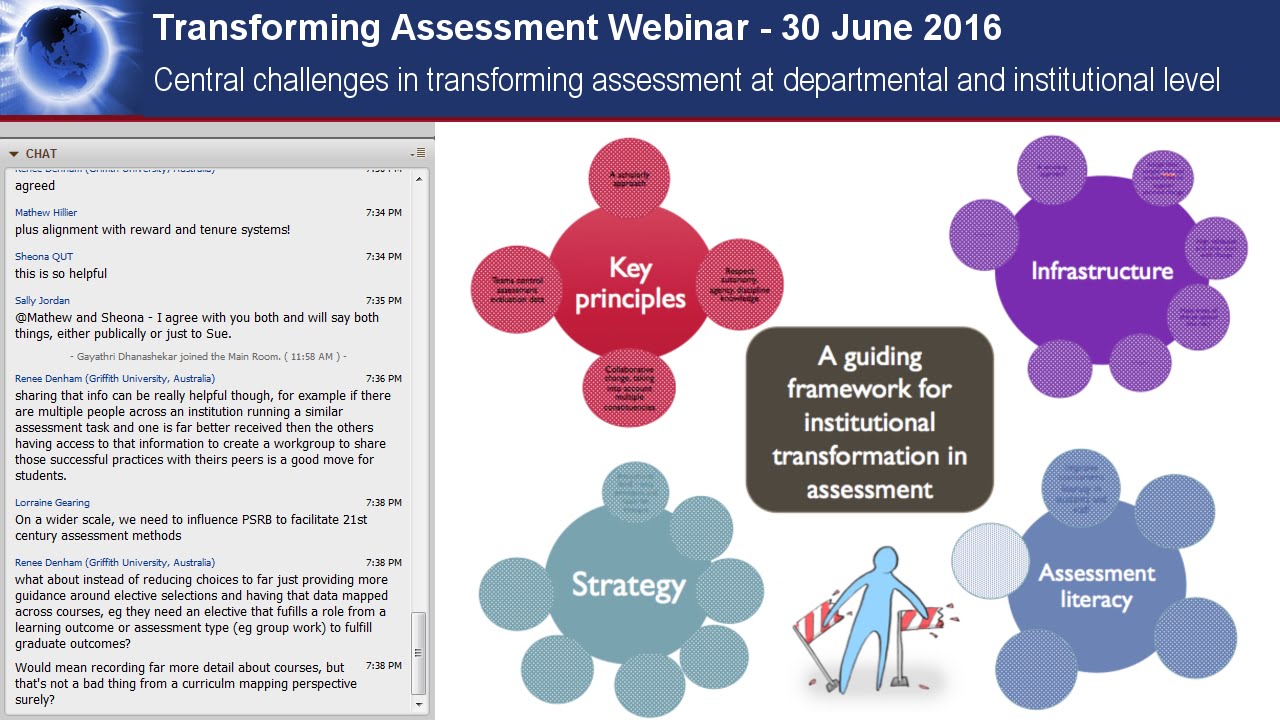 Central challenges in transforming assessment at departmental and ...