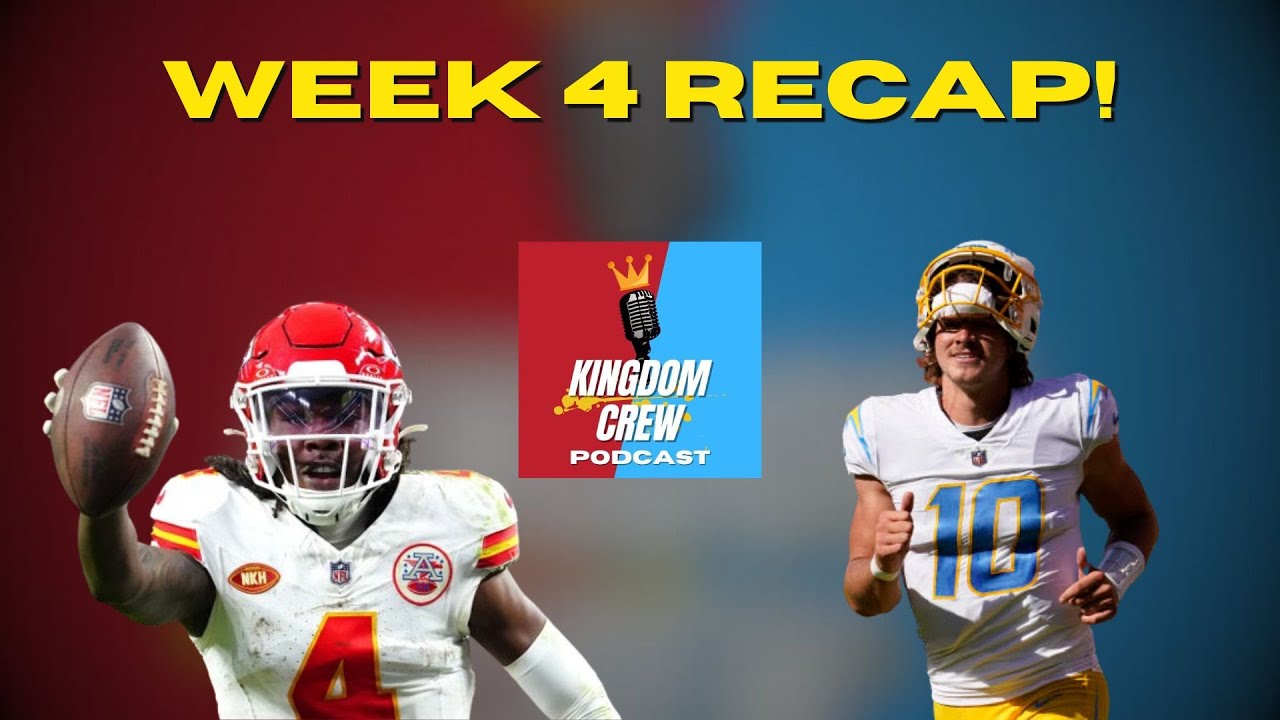 Chiefs-Chargers Week 4 RECAP, Rashee Rice Injury UPDATE, and MORE ...