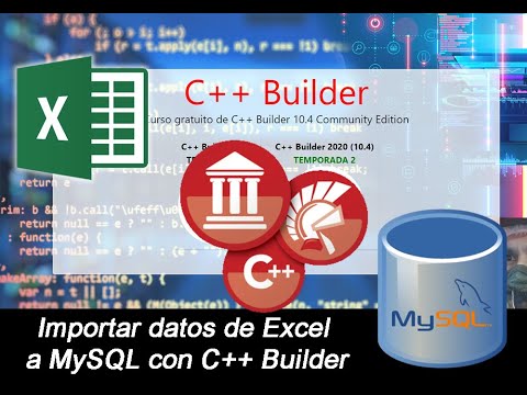 Importar registros de Excel a MySQL con C++ Builder 2010 - YouTube