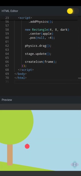 🍏 Why Does An Apple Always Fall To The Ground 🍎 Html Css And Js