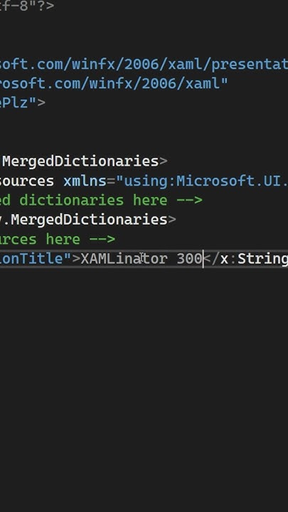 XAML Resources are the BEST Way to Manage Reused Strings - YouTube