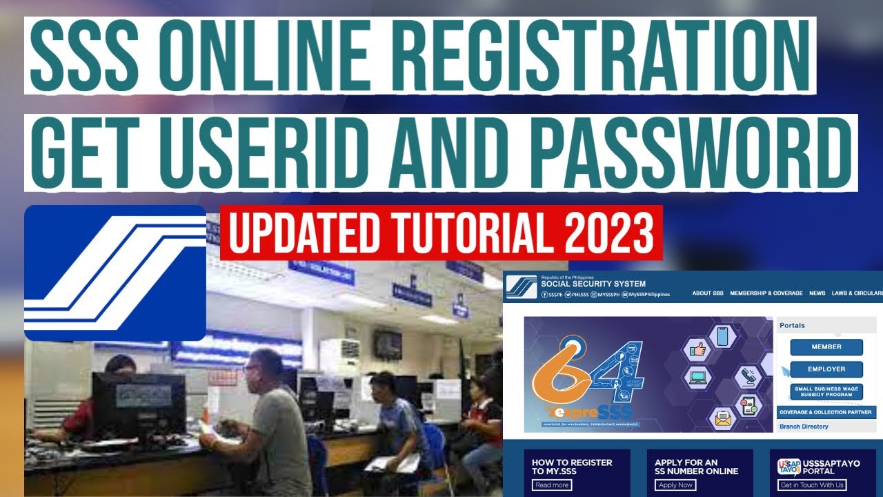 How to Create SSS Account Online 2023 - YouTube