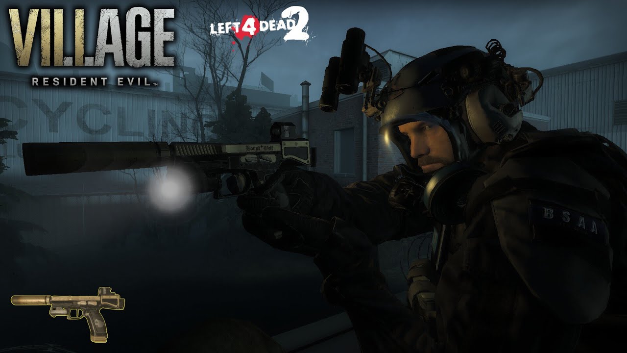 Left 4 Dead 2 Resident Evil Village B&T USW A1 Custom Pistol (P220 ...