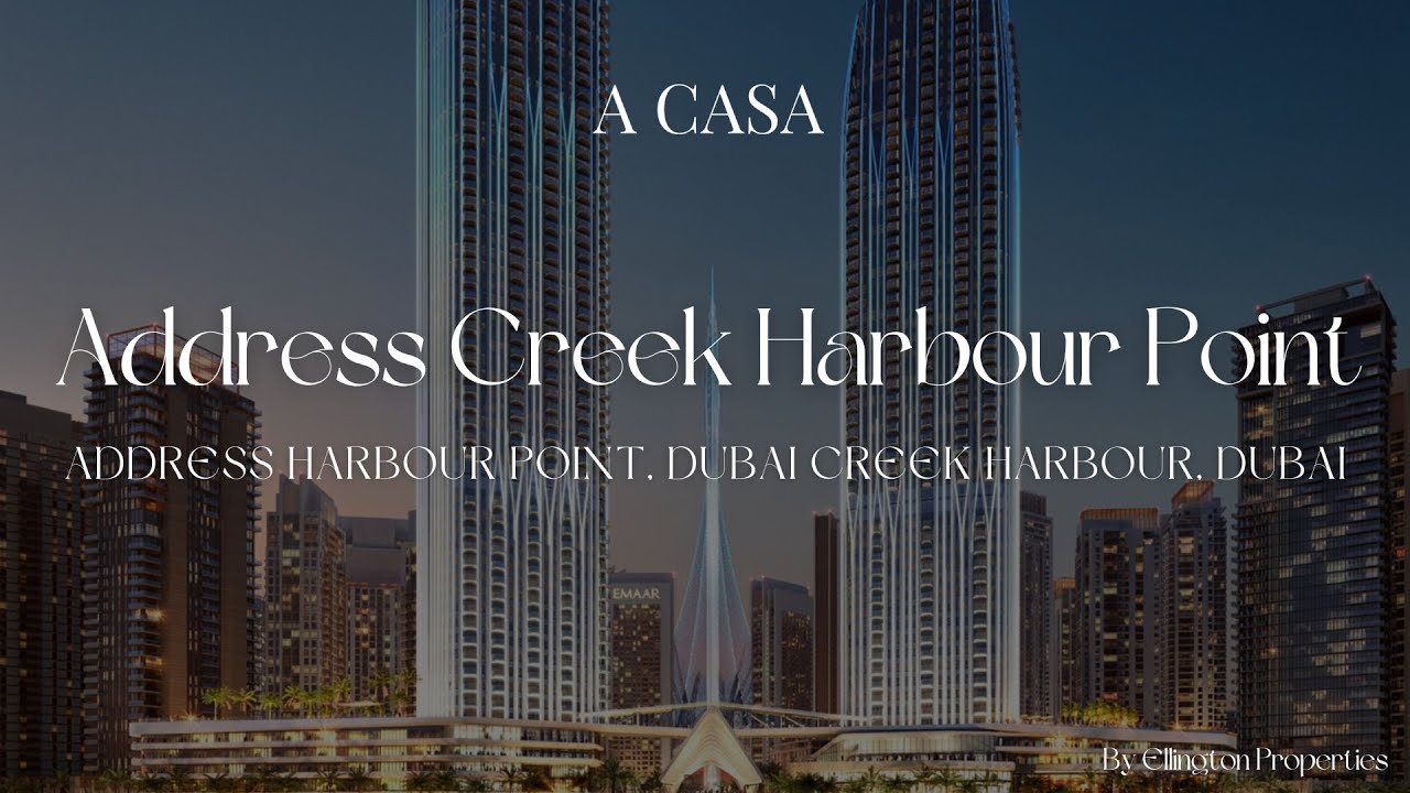 Address Creek Harbour Point | Dubai's Finest Waterfront Apartments ...