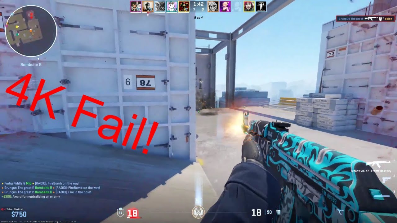 Another 4k Fail CS2 - YouTube