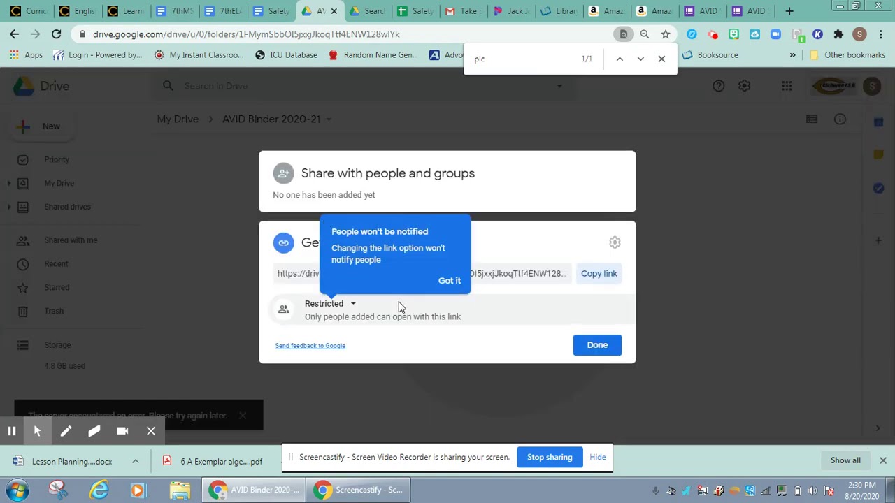 How to Create and Share AVID folder - YouTube