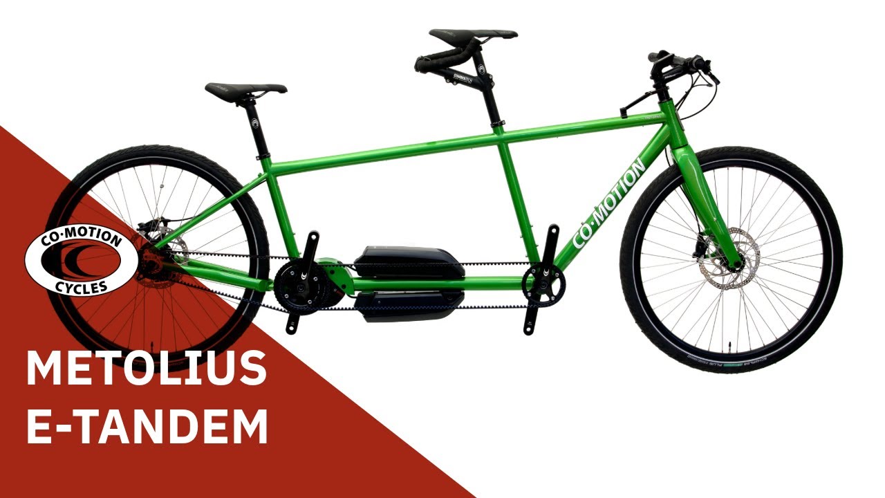 Co Motion Cycles Metolius Electric-Assist Tandems - YouTube
