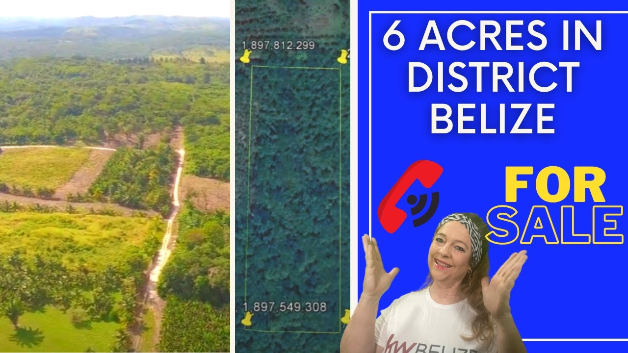 6 Acres in Bullet Tree Falls Cayo District Belize - YouTube