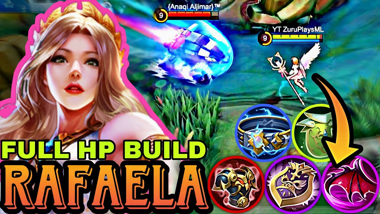 HARD GAME 🔥 FULL HP BUILD RAFAELA IS STRONGER THAN JOHNSON 💪 RAFAELA BEST BUILD 2023 ZuruPlaysML ...