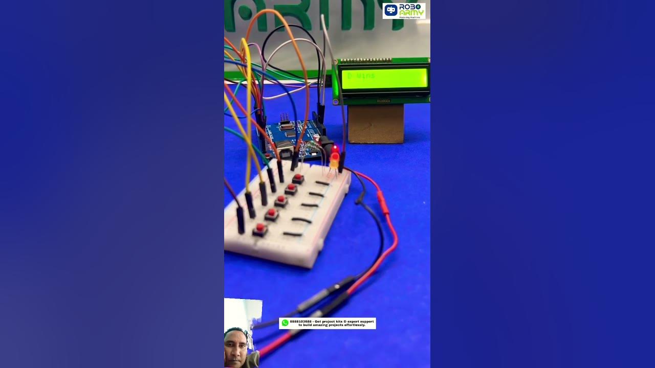 Diy Voting Machine Using Arduino Scienceproject Arduinoproject