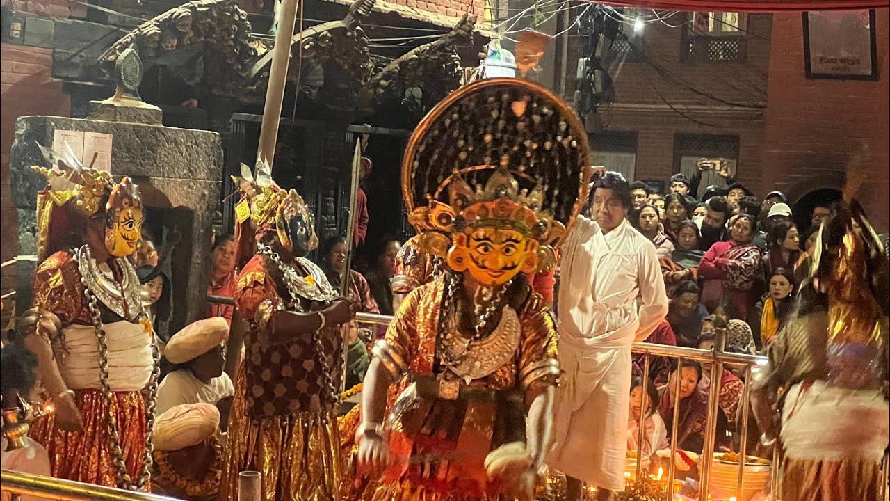 Harisiddhi nach(Jala pyakha) yomari punhi Bali ra sugrib ko yudha ...
