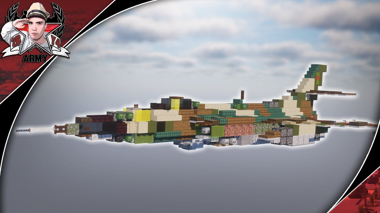 Minecraft: Cold War Yak-28R "Brewer-D" | Reconnaissance Aircraft ...