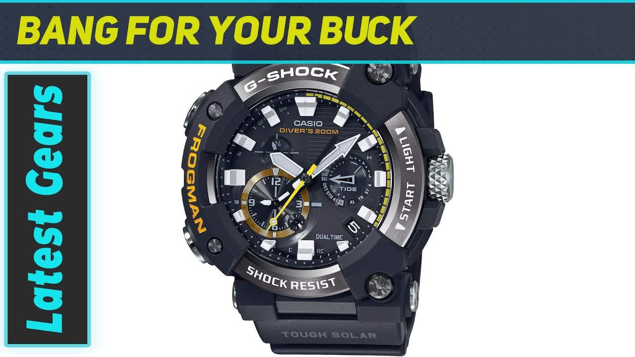 CASIO G-Shock FROGMAN: The Ultimate Dive Watch - YouTube