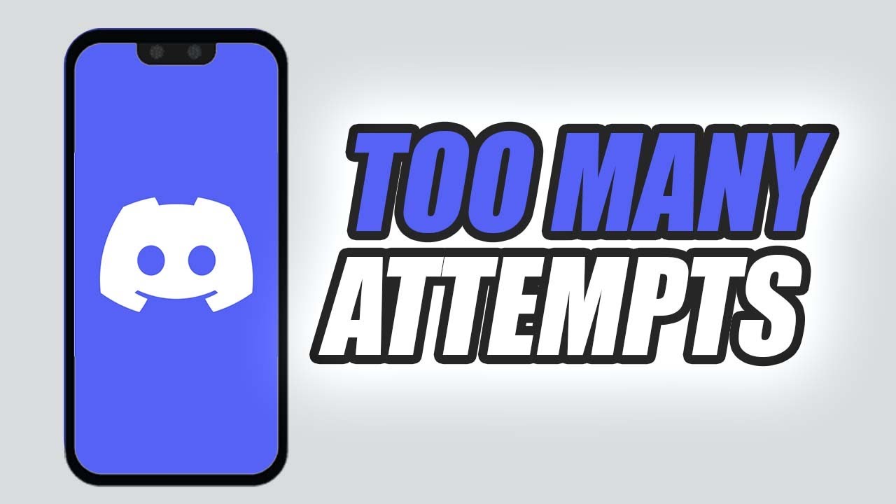 How To Fix Discord App Too Many Attempts - YouTube