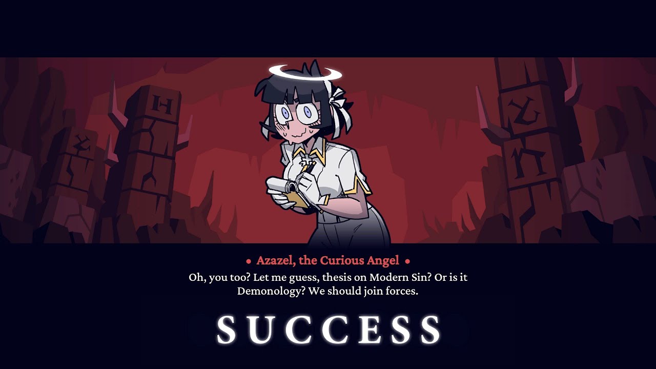 Helltaker - Chapter VI Curious Angel How to pass - YouTube