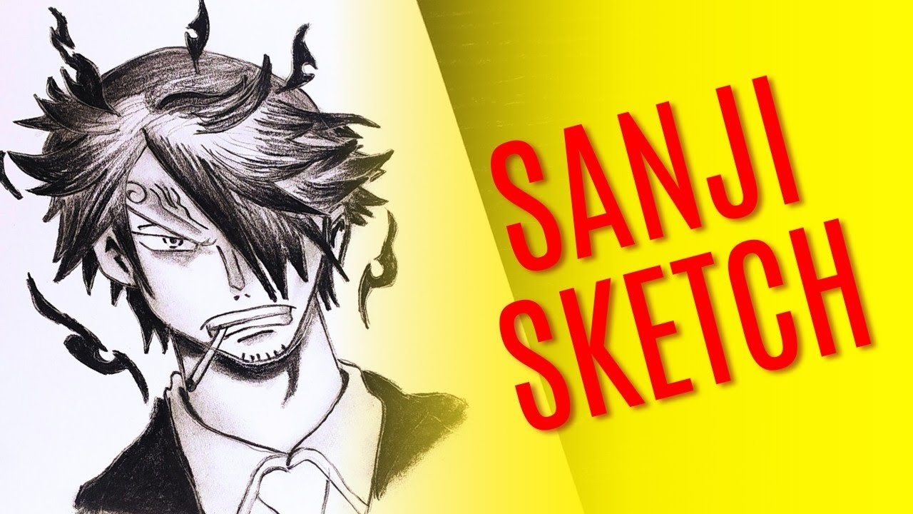 How to Draw Sanji - Timelapse Video | One Piece - YouTube