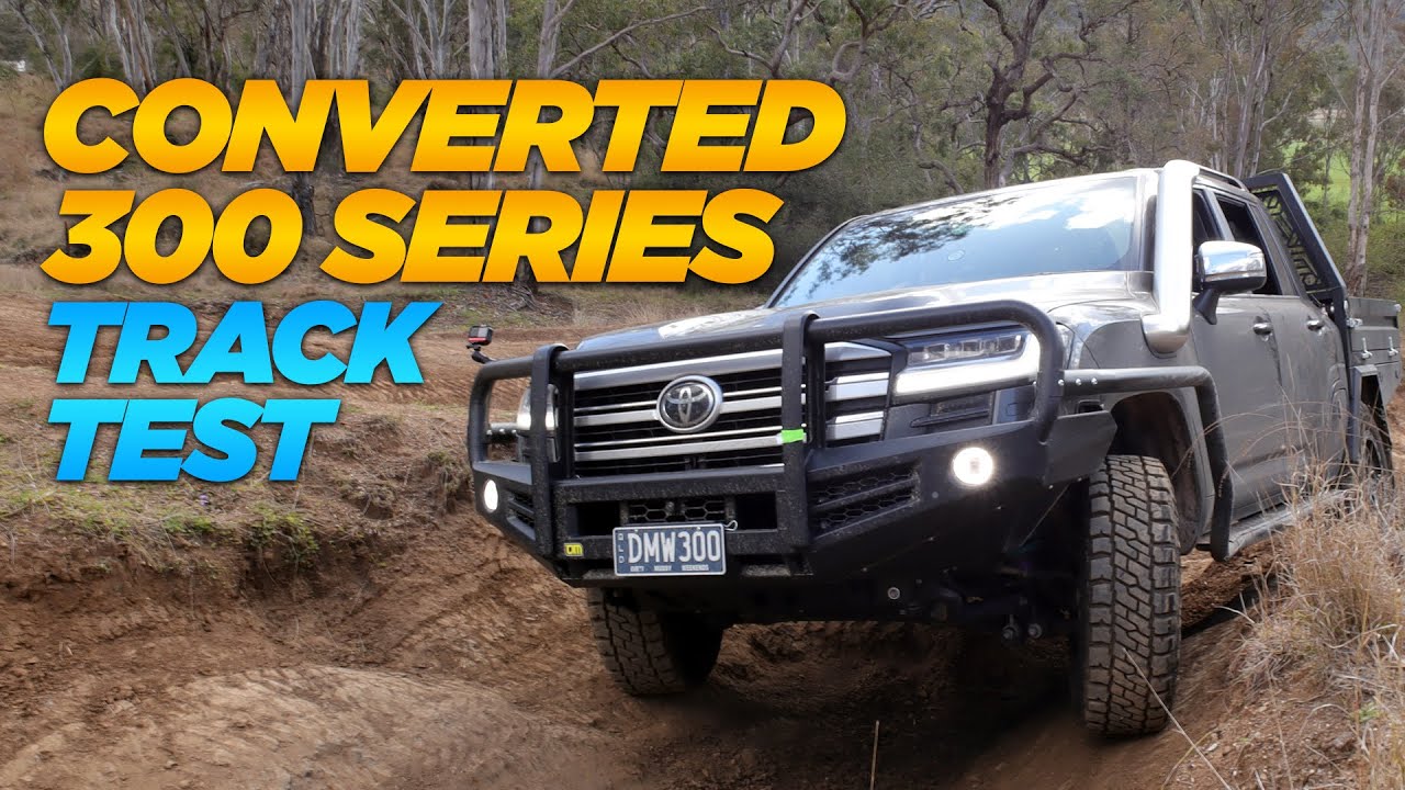Converted Landcruiser 300 Track Test - First Impressions - YouTube