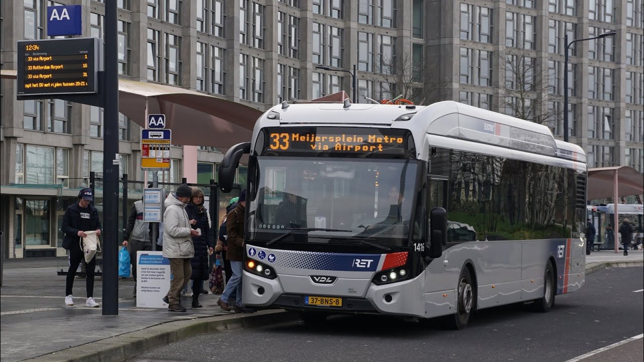 Nieuwe VDL bussen voor de RET Rotterdam: Zero Emission, Hybride en Euro ...