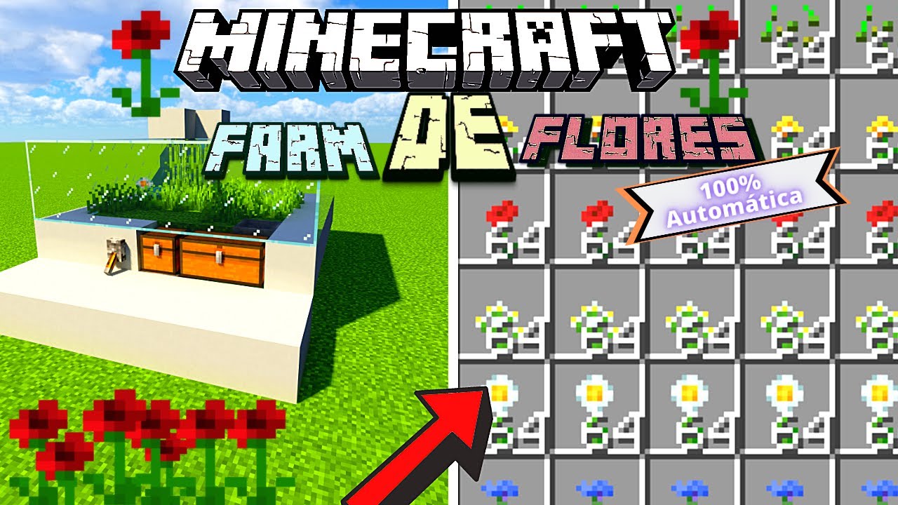 Farm de Flores 100% Automática PARA TODAS AS VERSÕES Tutorial ...