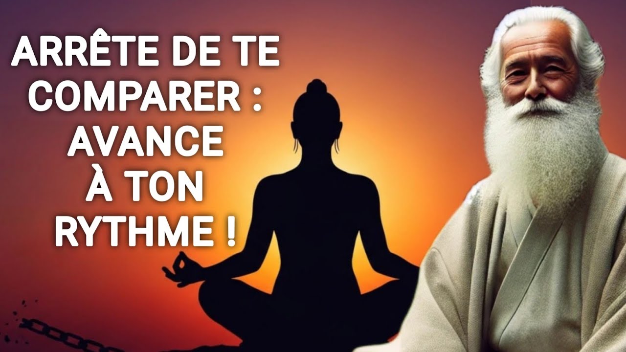 Arrête de te comparer aux autres, constate tes progrès, concentre-toi ...