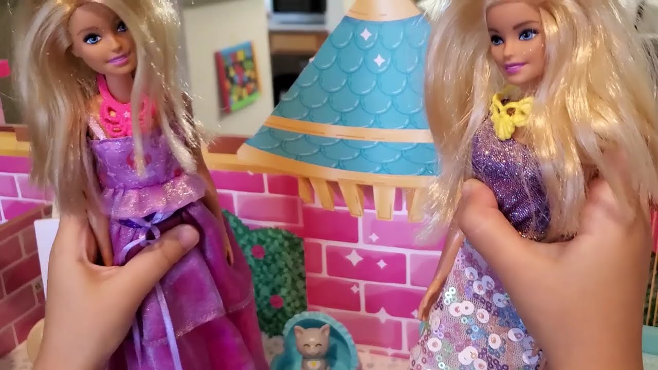 Princess Party Castle for Barbie - YouTube