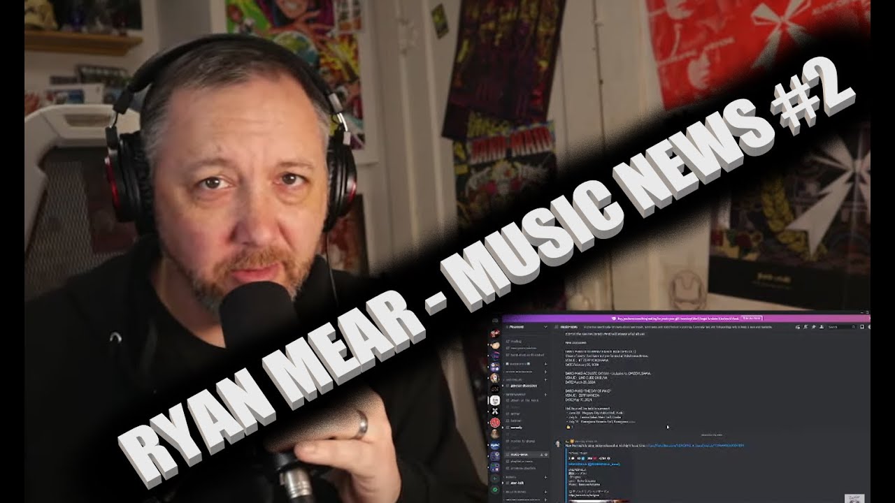 RYAN MEAR - MUSIC NEWS #2 - YouTube